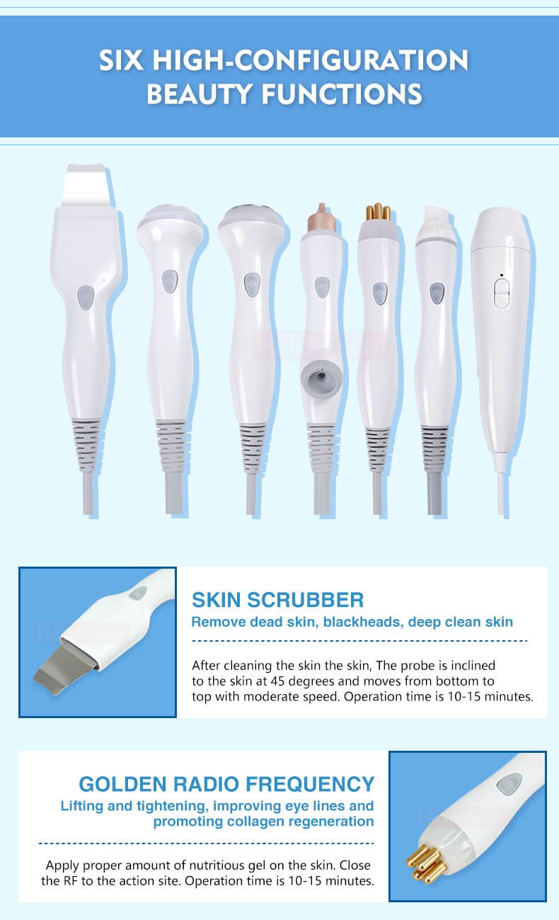 Smart Ice Blue 7 in 1 Hydrofacial Machine Plus Best Salon Use - Mico Aes