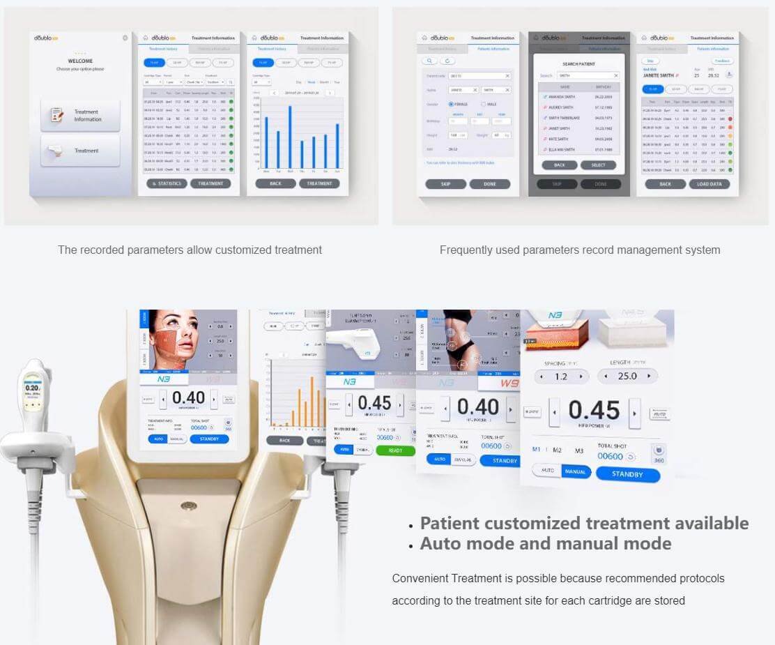 New Double Hifu Machine - Mico Aes