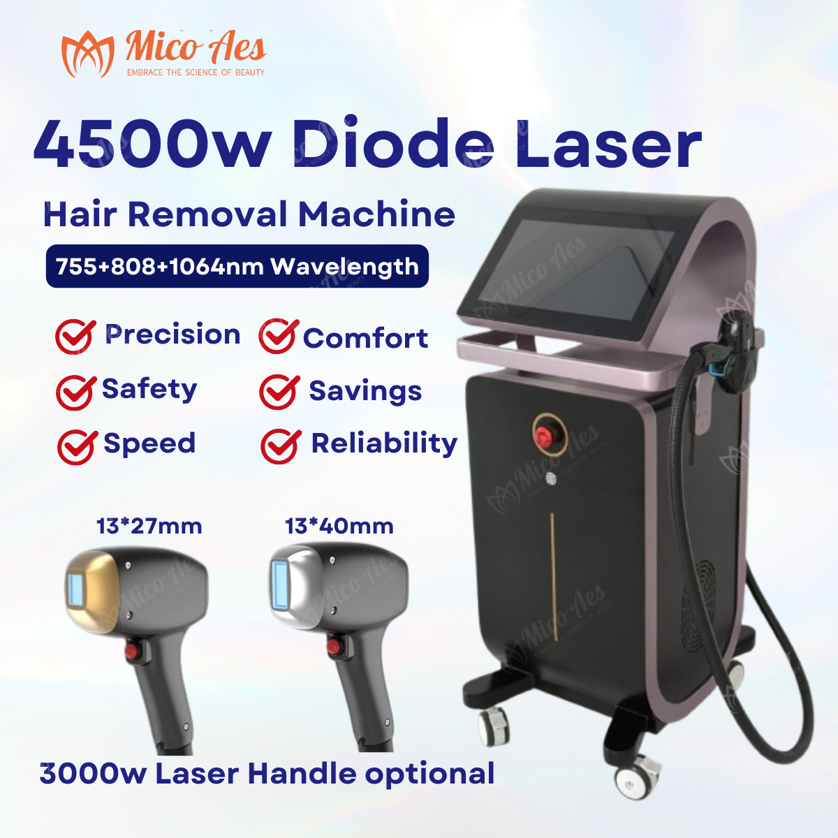 Laserscan Laser Epilation Machine Ice Hair Removal Laser with 4 ...